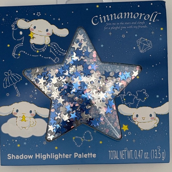 Hot Topic | Makeup | Cinnamoroll Star Eyeshadow Highlighter Palette ...